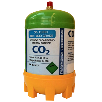 MaxxiLine - 1.2ltr MiniBottle Helium, CO2, Argon, Oxygen, CO2/Argon ...